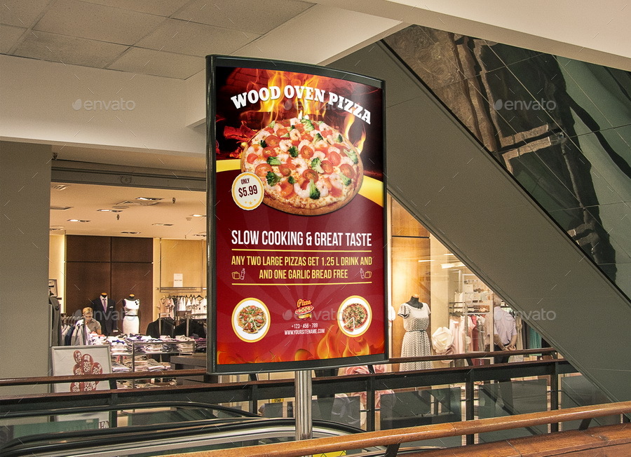 Pizza Restaurant Poster Template Vol.2, Print Templates | GraphicRiver