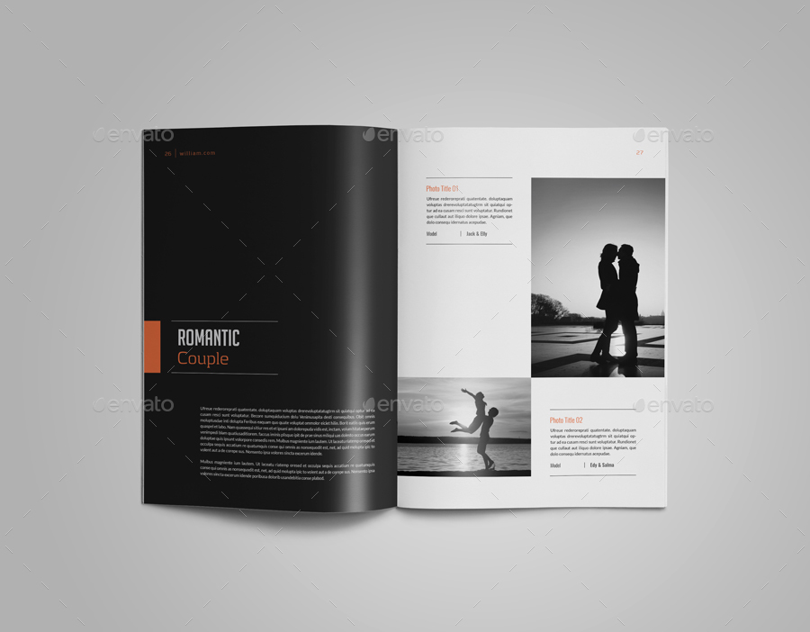 Photobook Template, Print Templates | GraphicRiver