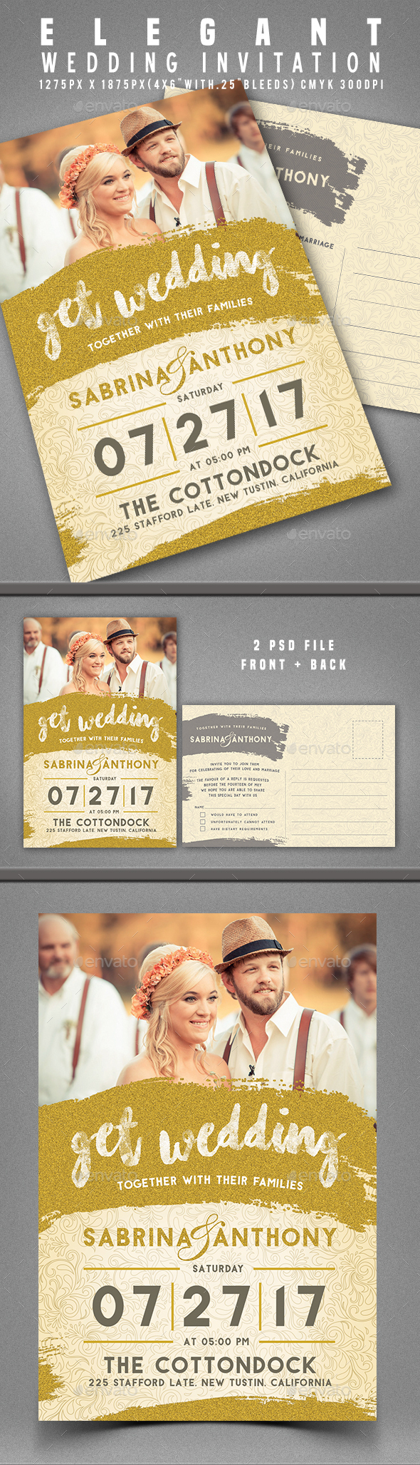 Wedding Invitation by Goodgraph | GraphicRiver