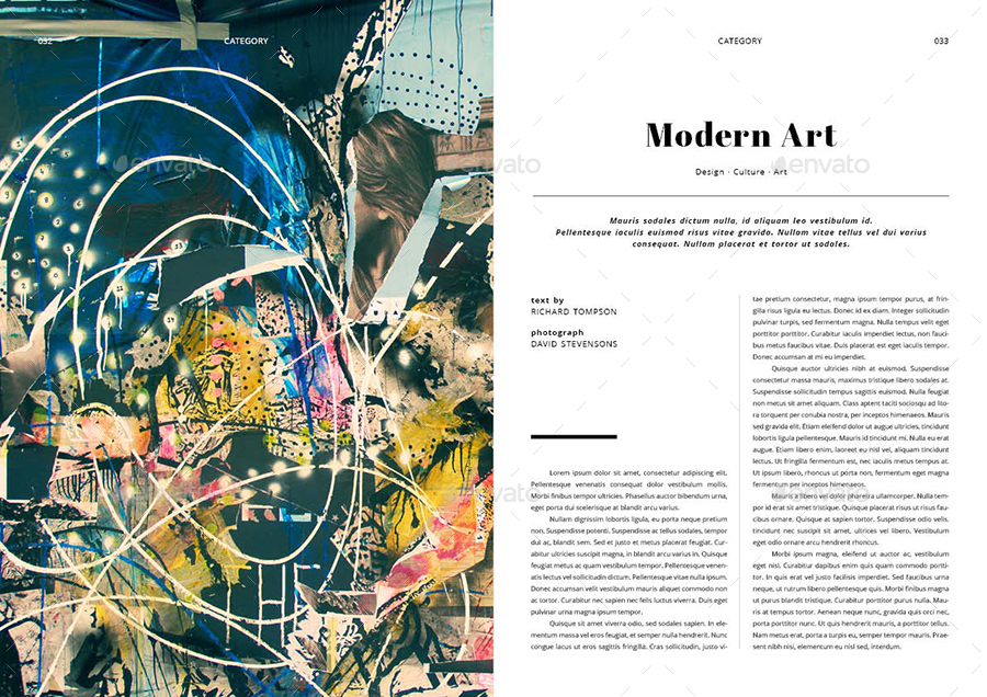 50 Pages Minimal Magazine, Print Templates | GraphicRiver