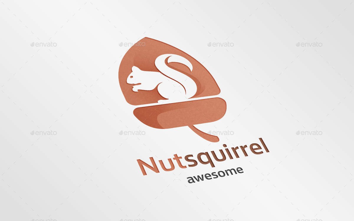 Squirrel Nut Logo, Logo Templates | GraphicRiver