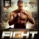Fight Flyer, Print Templates | GraphicRiver