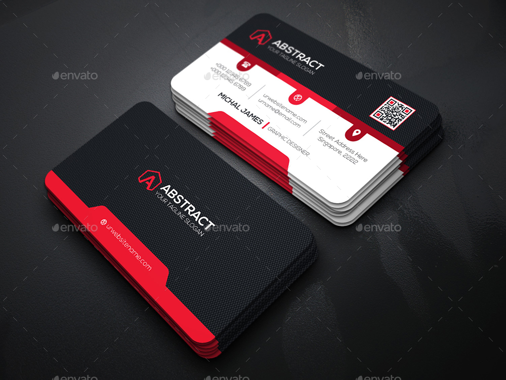 Business Card Bundle 4 in 1, Print Templates | GraphicRiver
