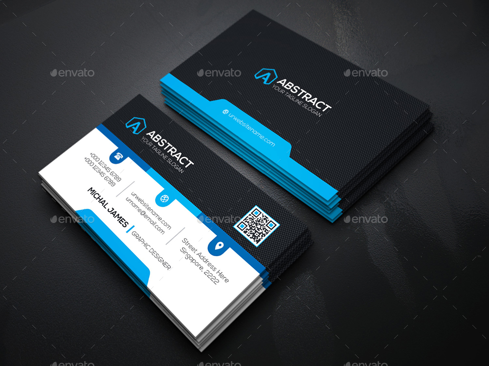 Business Card Bundle 4 in 1, Print Templates | GraphicRiver