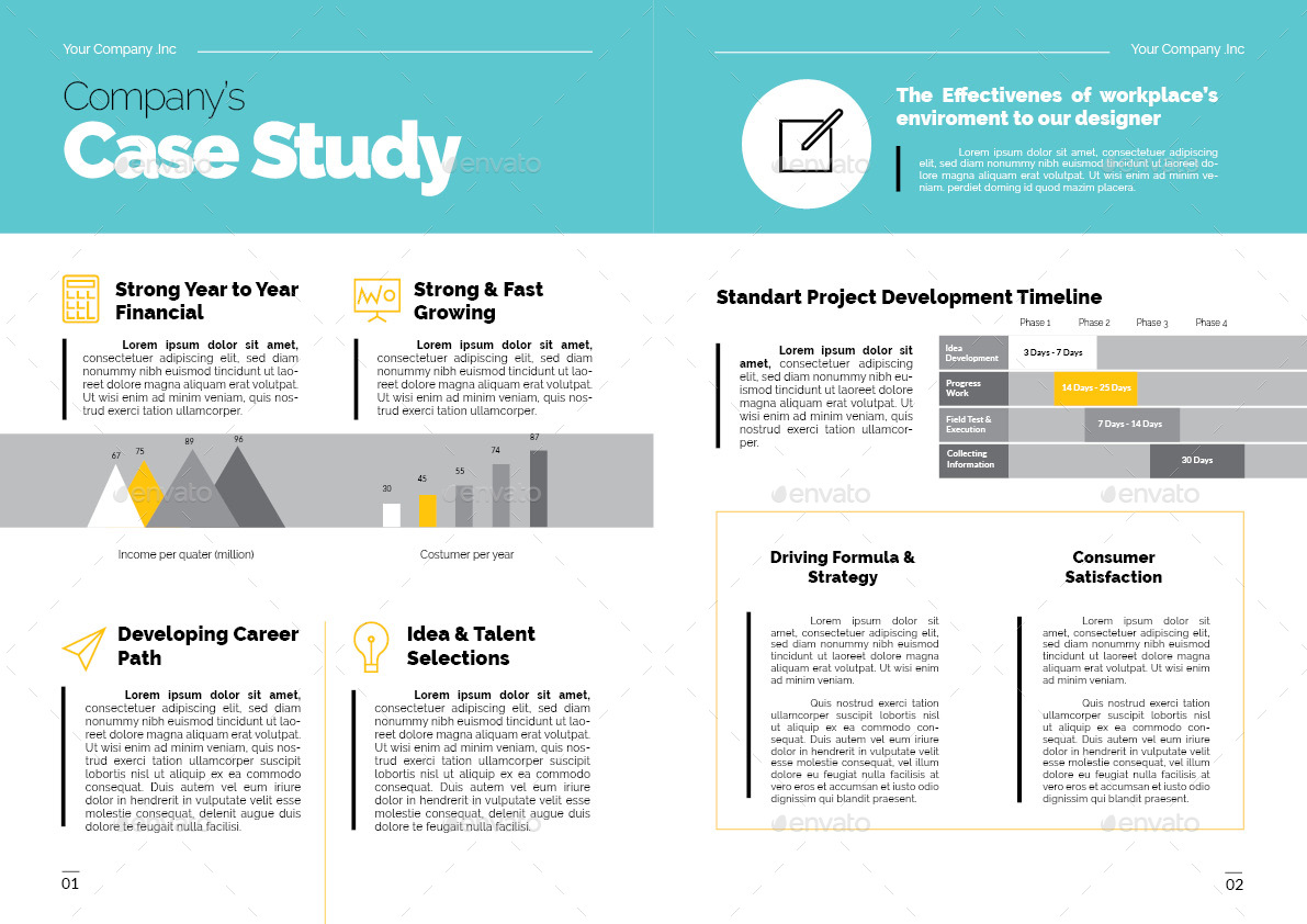 Company Profile, Print Templates | GraphicRiver