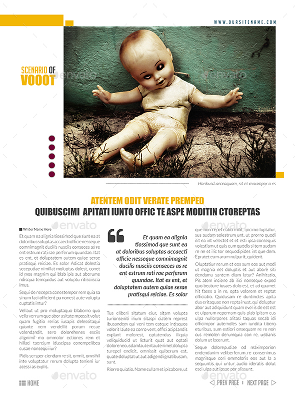 Interactive Digital Tabloid, ePublishing | GraphicRiver