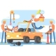 Full Auto Repair, Vectors | GraphicRiver