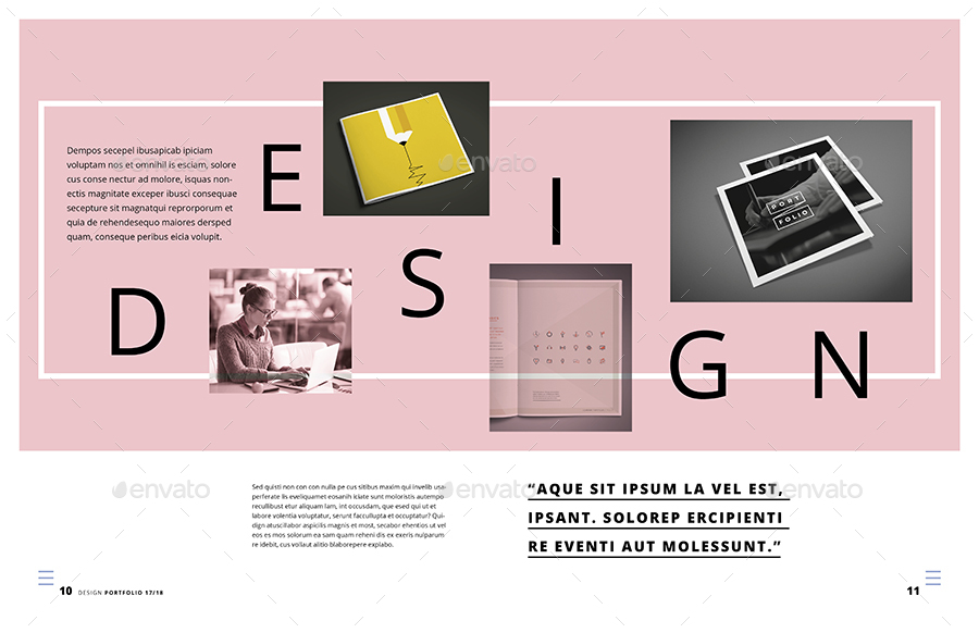 Modern Portfolio, Print Templates | GraphicRiver