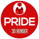 Pride 3D Render, Graphics | GraphicRiver