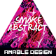 Smoke Abstract Flyer/Poster, Print Templates | GraphicRiver