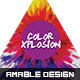 Color Xplosion Flyer/Poster, Print Templates | GraphicRiver