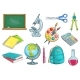School And Education Isolated Objects, Vectors | GraphicRiver
