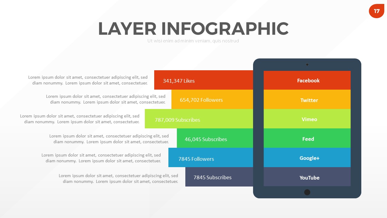 Layer Infographic PowerPoint Template, Presentation Templates ...