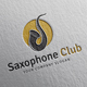 Saxophone Club, Logo Templates | GraphicRiver