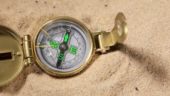 Rotation Arrows Compass, Stock Footage | VideoHive