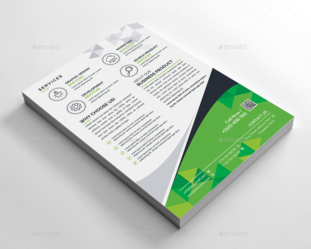 Flyer Bundle 2 in 1, Print Templates | GraphicRiver