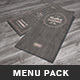 Restaurant Food Menu Package, Print Templates | GraphicRiver