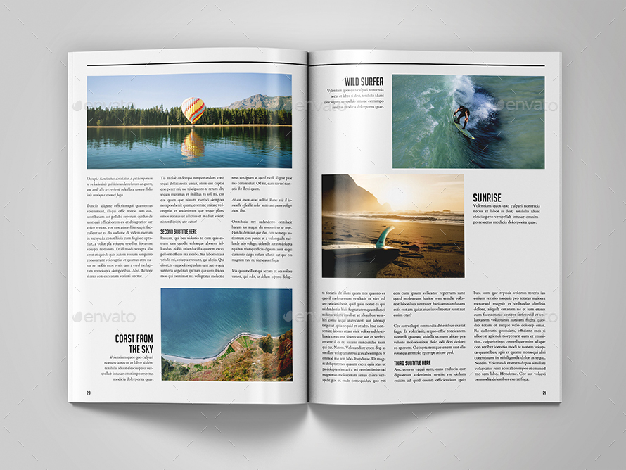 Multipurpose Magazine Template, Print Templates | GraphicRiver