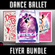 Dance Ballet Flyer Bundle by lou606 | GraphicRiver