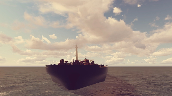 Oil Tanker Animation, Motion Graphics | VideoHive