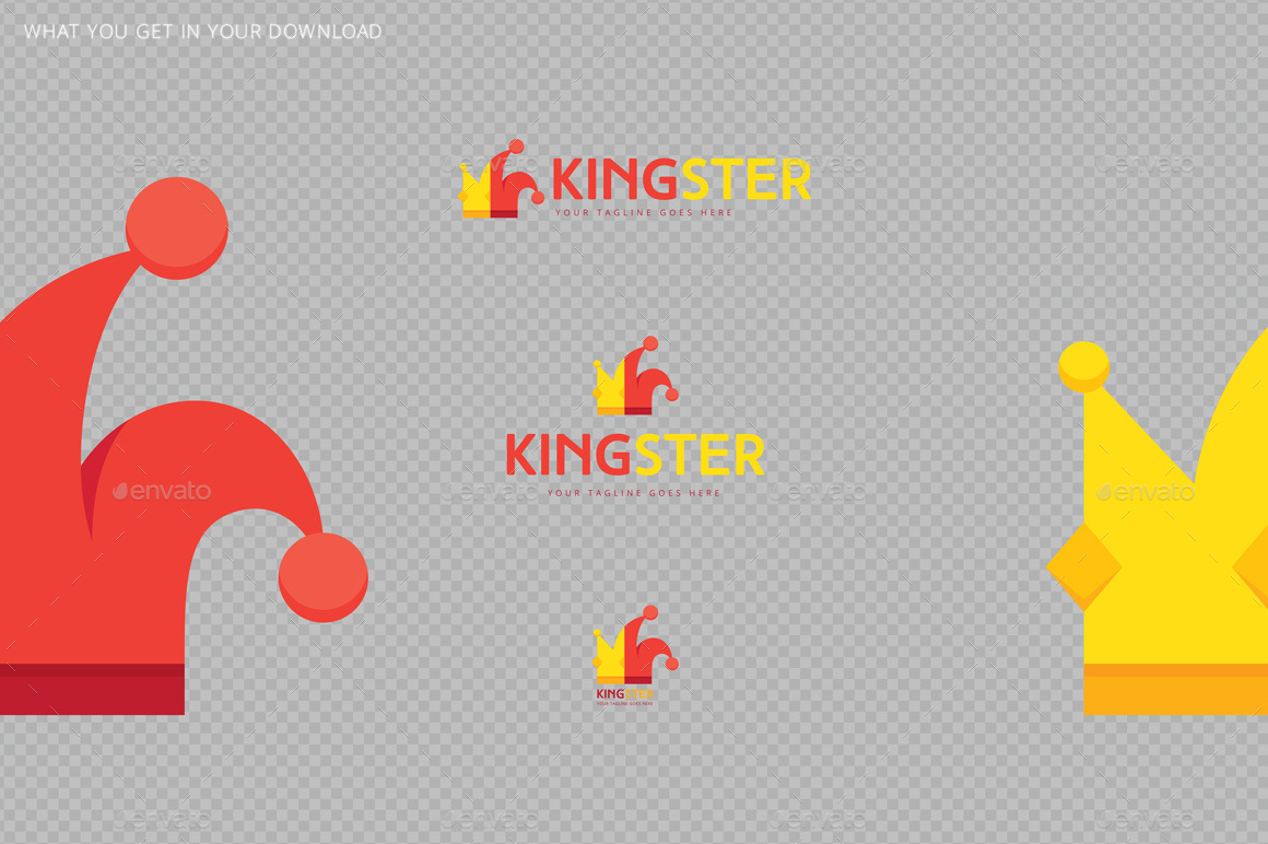 Kingster Logo Template, Logo Templates | GraphicRiver