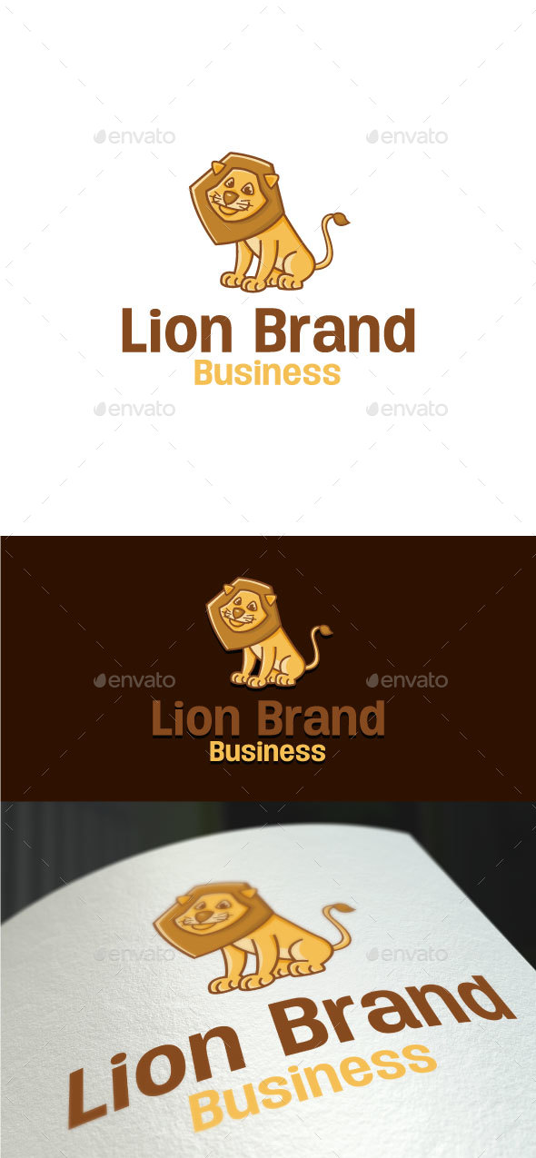 Lion Brand, Logo Templates | GraphicRiver