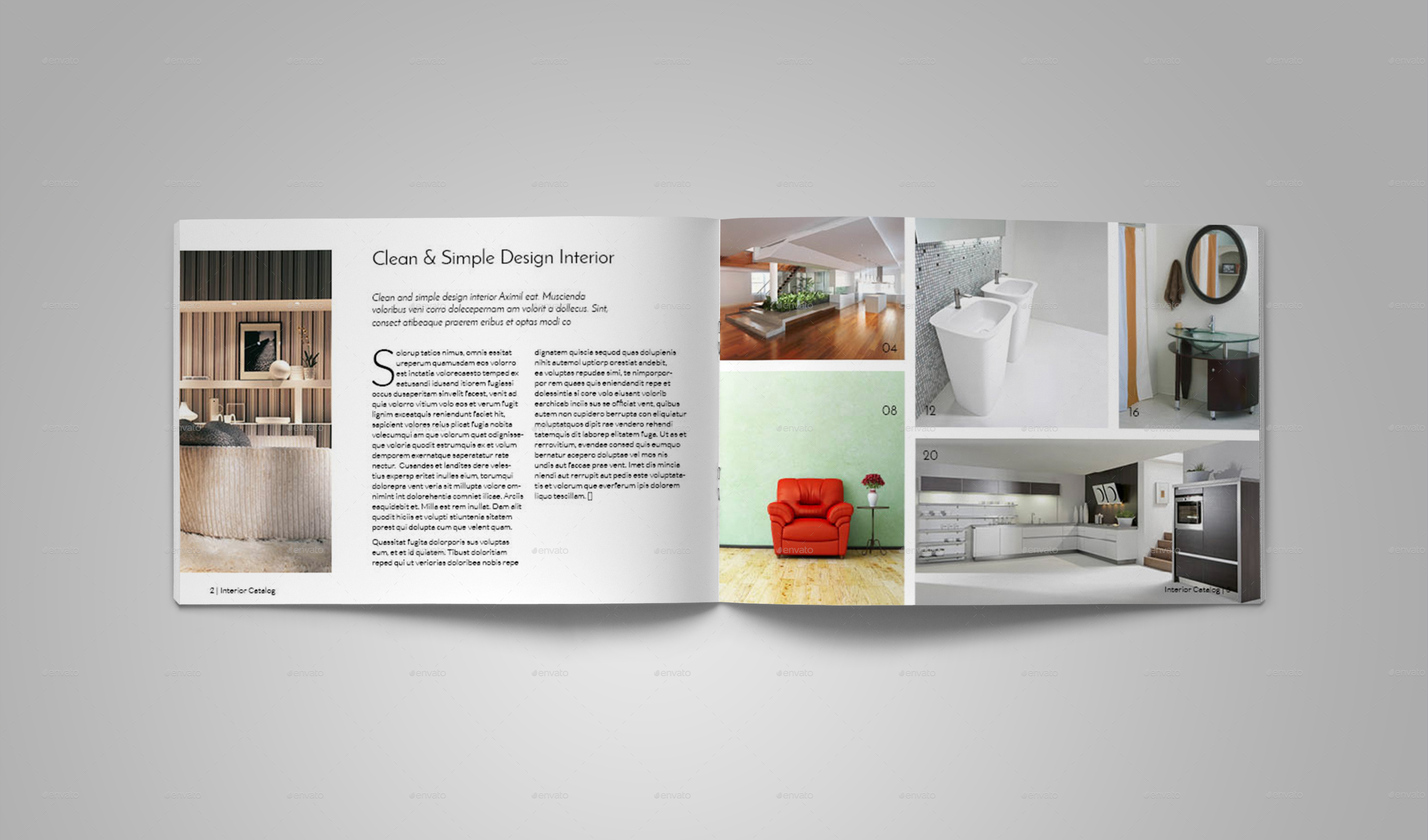 A5 Interior Catalog, Print Templates | GraphicRiver