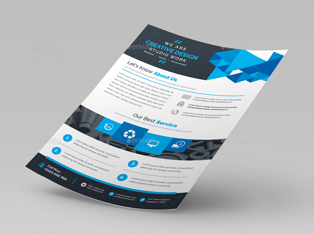 Flyer Bundle 2 in 1 by generousart | GraphicRiver