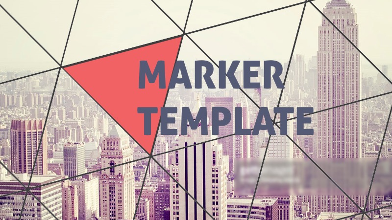 Mark triangle Presentation powerpoint, Presentation Templates ...