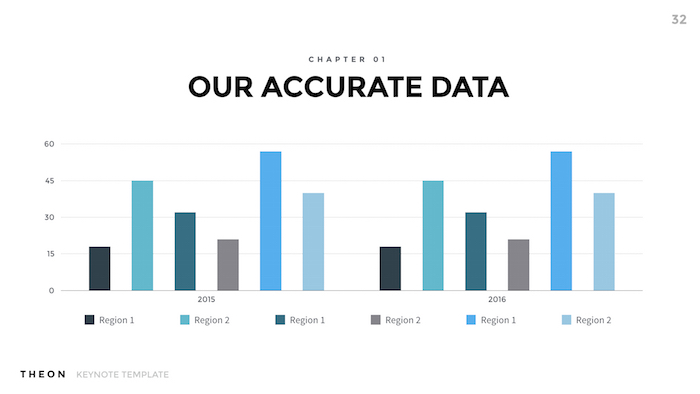 THEON - Minimal & Creative Keynote Template, Presentation Templates