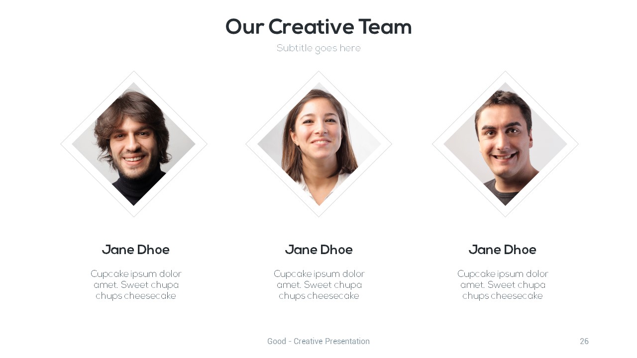 Good - Creative Theme, Presentation Templates | GraphicRiver