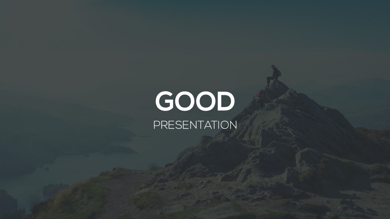 Good - Creative Theme, Presentation Templates | GraphicRiver