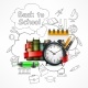 School Time Sketch, Vectors | GraphicRiver