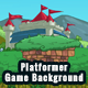 2D Platformer Castle Game Background with Tile Sets & Objects, Game Assets