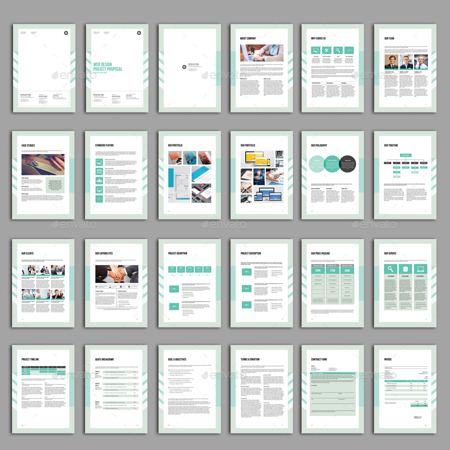 Web Design Proposal, Print Templates | GraphicRiver