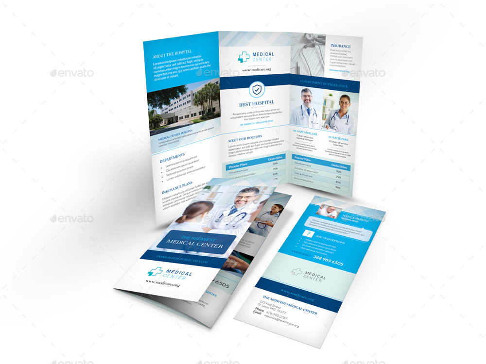 Medical Print Bundle 4, Print Templates | GraphicRiver