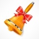Golden School Bell, Vectors | GraphicRiver