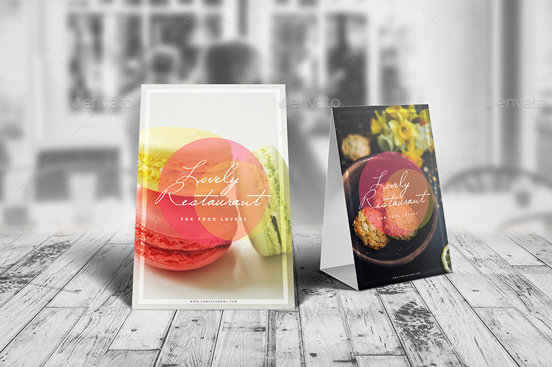 Promotional Table Talkers, Graphics | GraphicRiver