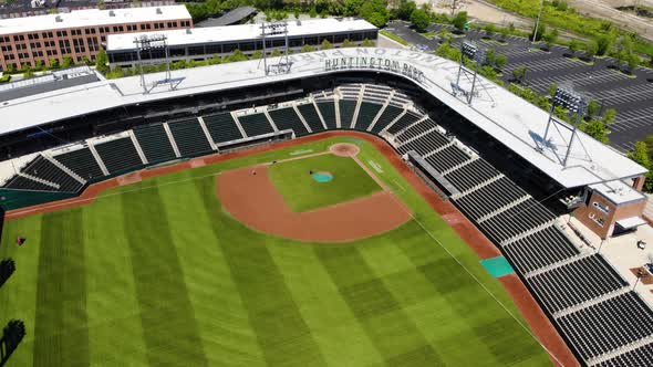 Huntington Park in Columbus Ohio, home of the Columbus Clippers, minor ...