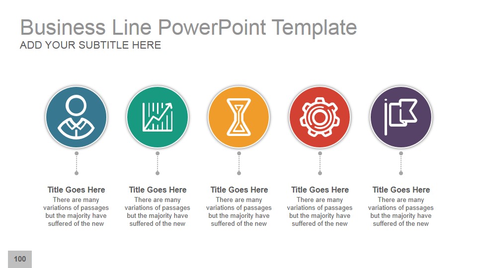 Business Line Keynote Presentation Template, Presentation Templates