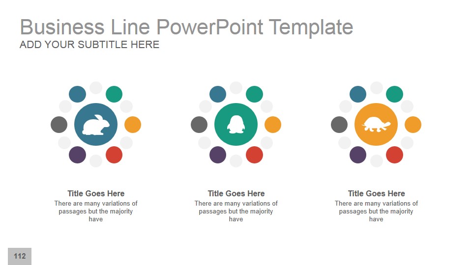 Business Line Keynote Presentation Template, Presentation Templates