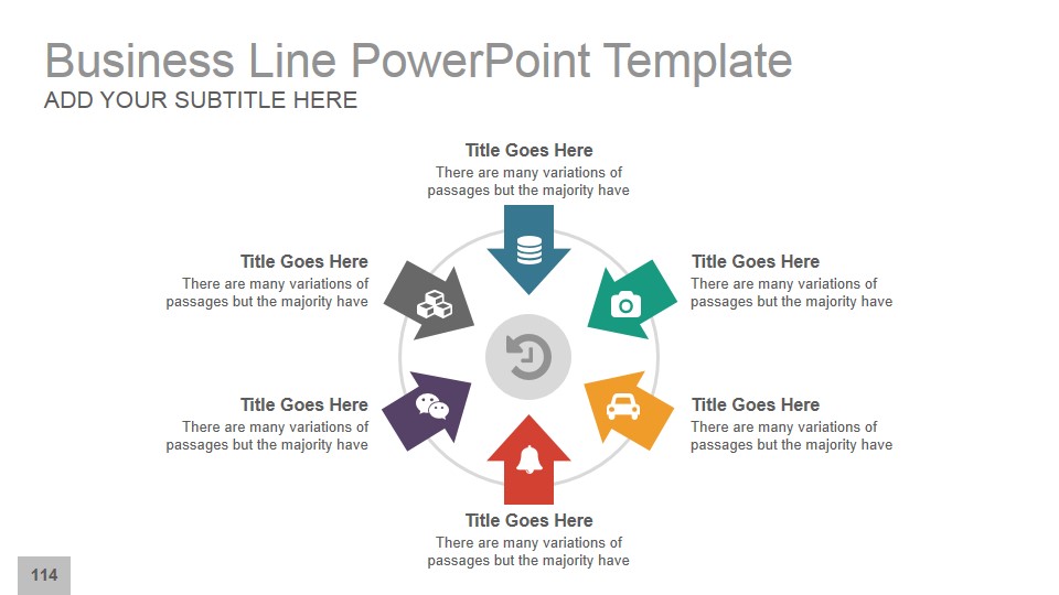 Business Line Keynote Presentation Template, Presentation Templates