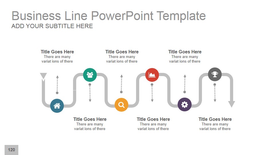 Business Line Keynote Presentation Template, Presentation Templates