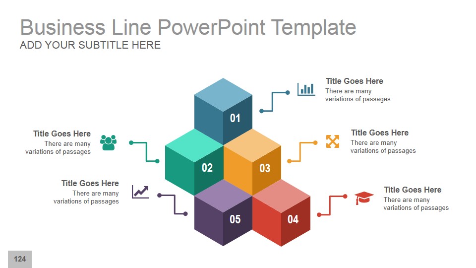 Business Line Keynote Presentation Template, Presentation Templates