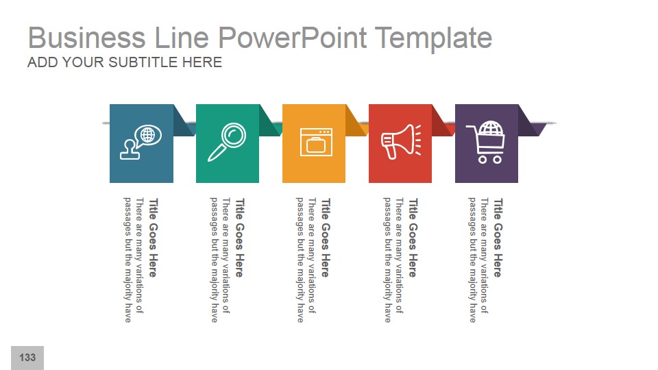 Business Line Keynote Presentation Template, Presentation Templates