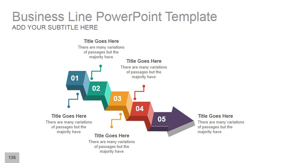 Business Line Keynote Presentation Template, Presentation Templates