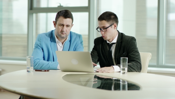 Boss And Employee Talking, Stock Footage | VideoHive