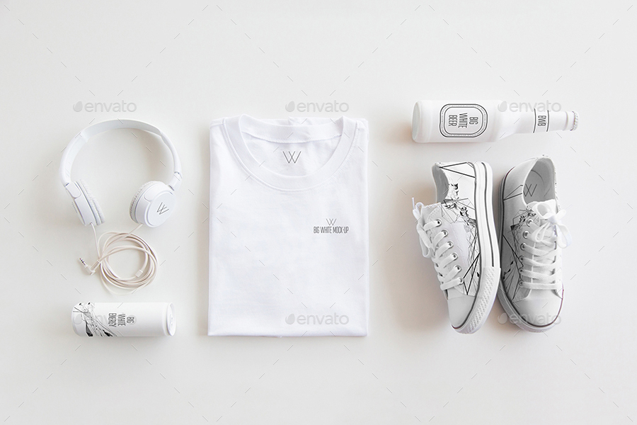 Big White Mock-Up, Graphics | GraphicRiver