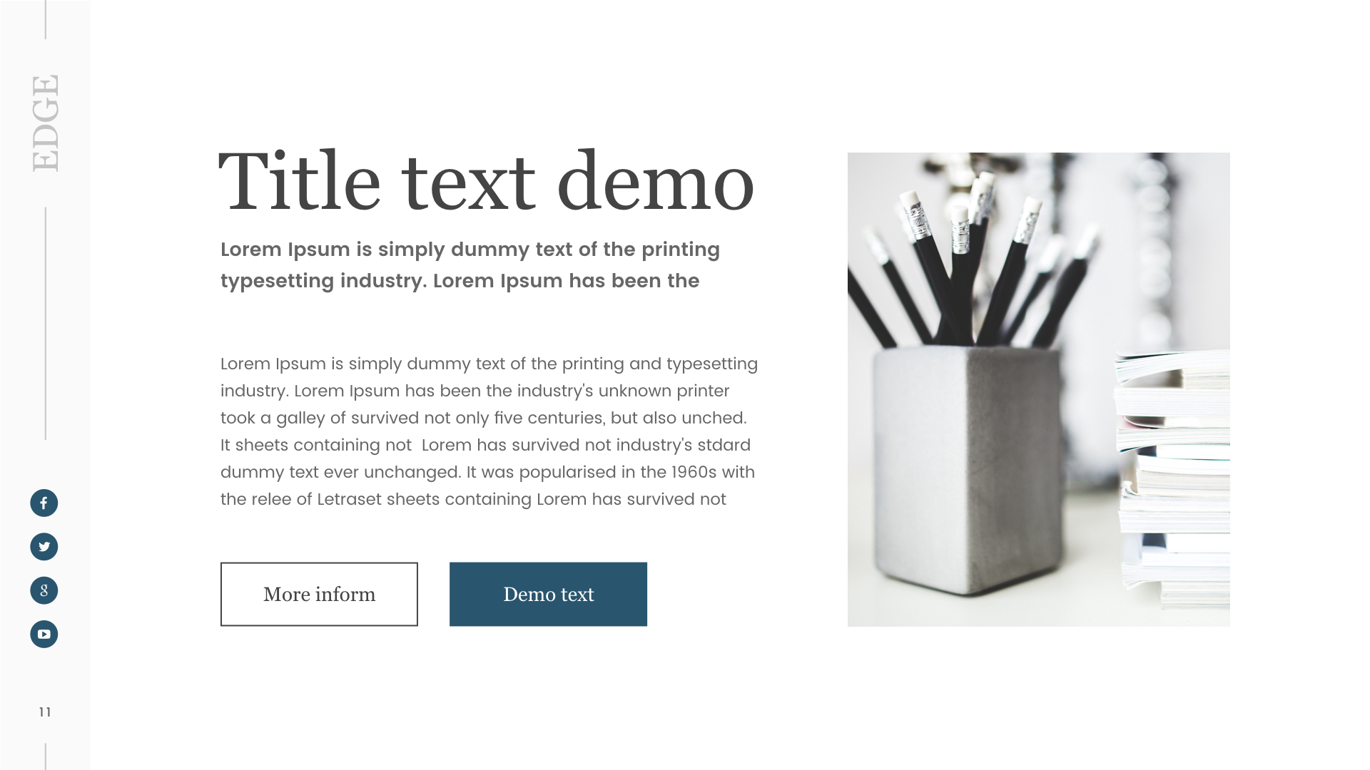 EDGE PowerPoint, Presentation Templates | GraphicRiver