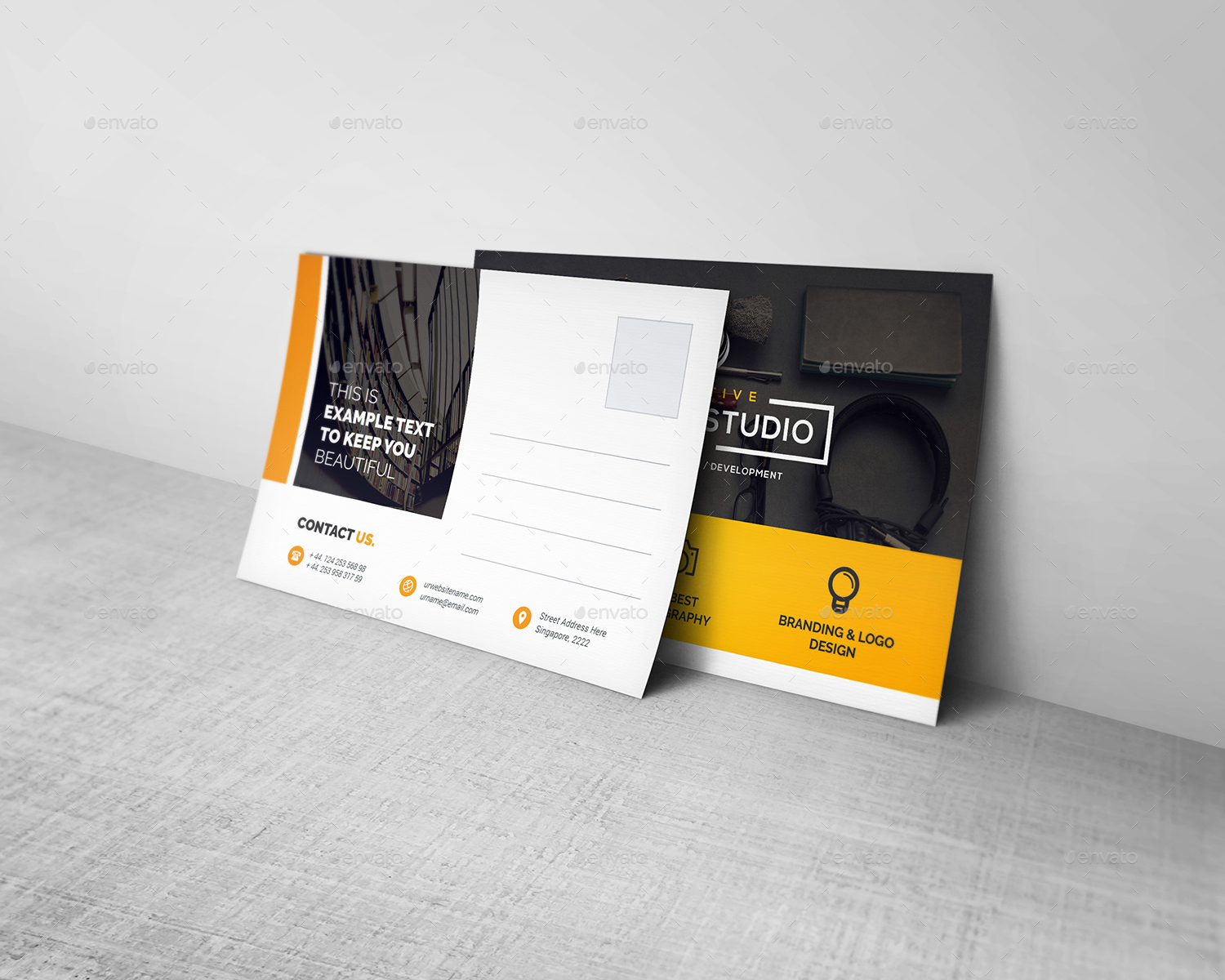 Postcard Template, Print Templates | GraphicRiver